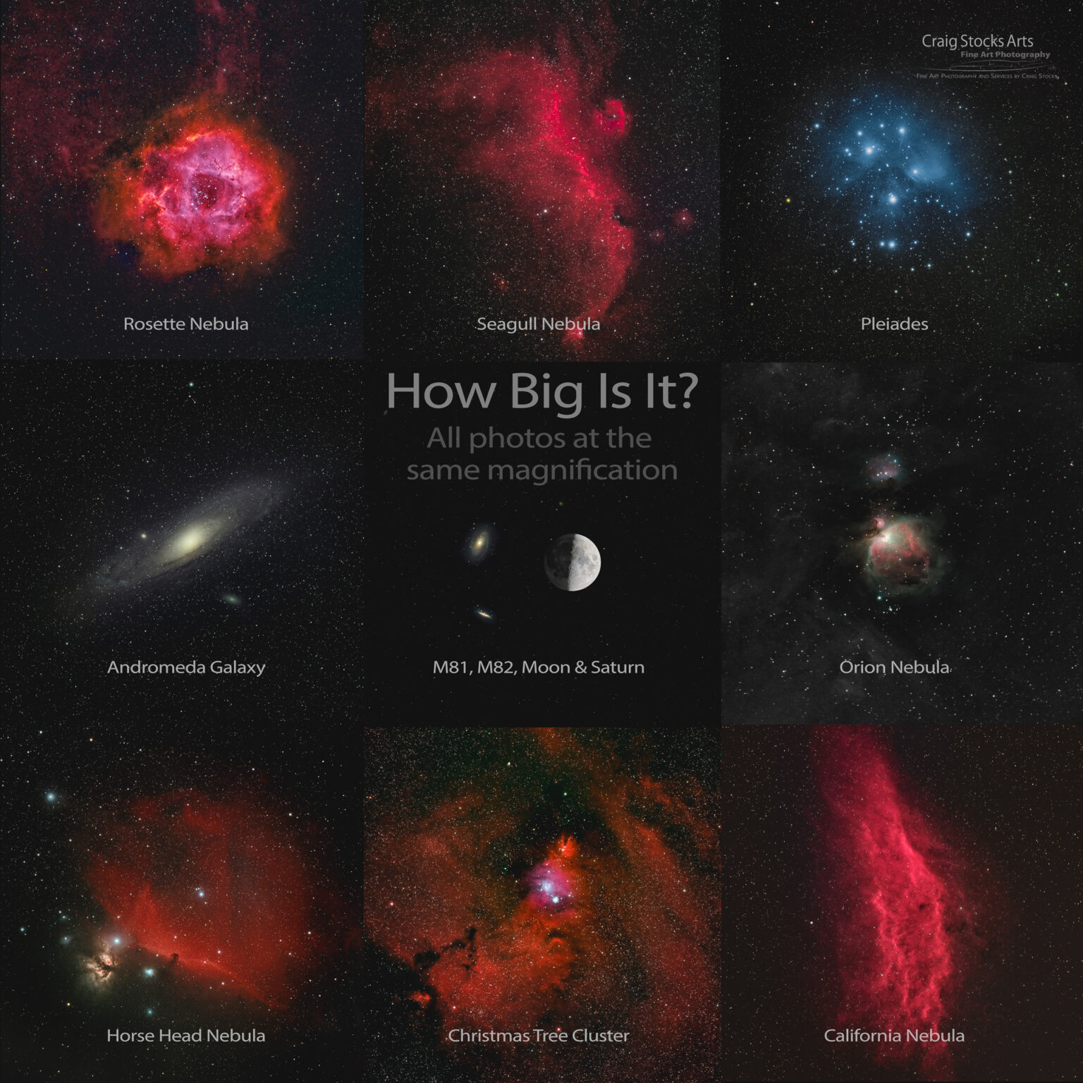 Objects in the Night Sky Appear Larger than you Think - Utah Desert ...