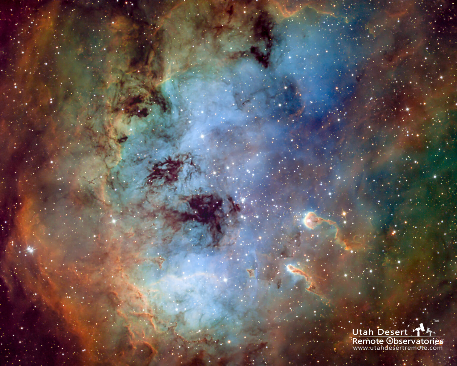 Color Palette Comparison - Utah Desert Remote Observatories